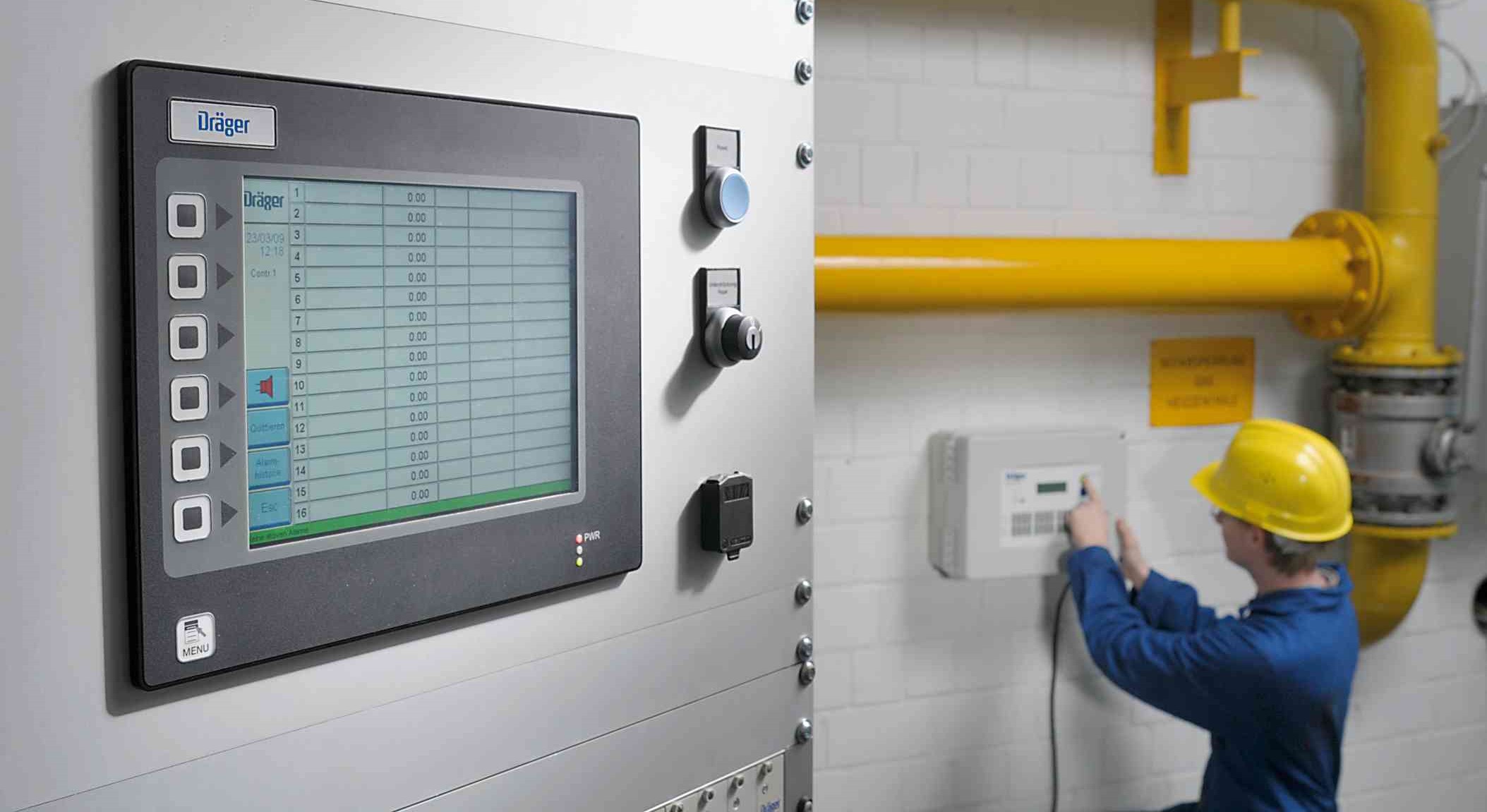 Dräger RVP 3900 Visualization panel - Dragerman